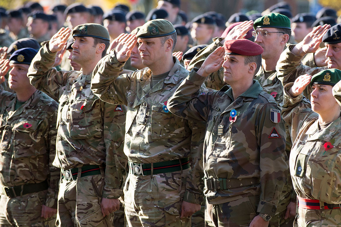 Moving ceremony at Imphal Barracks as soldiers remember the fallen ...