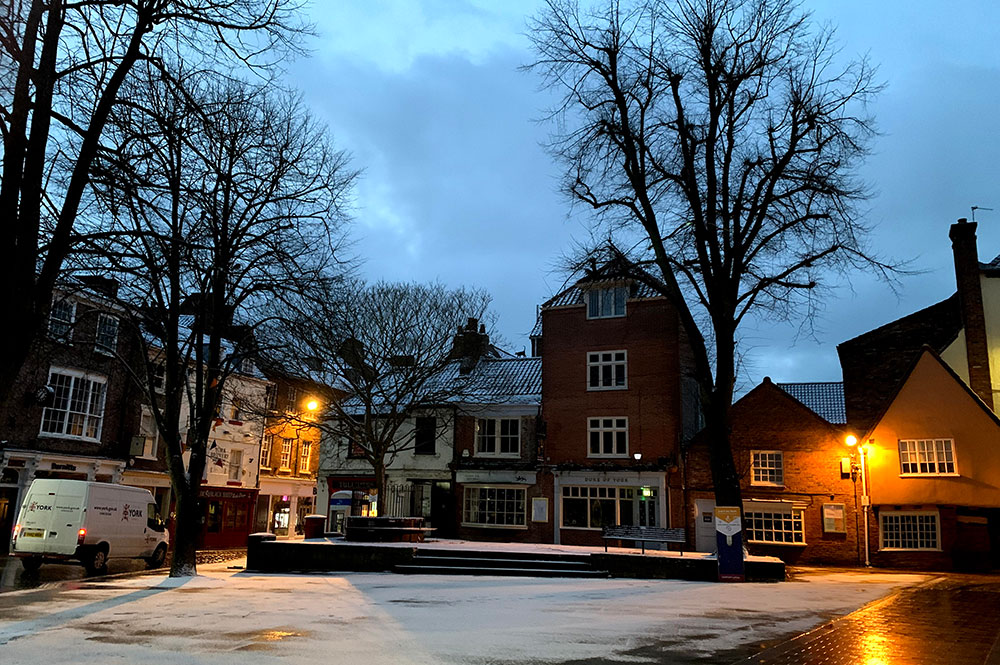 Snow update: York and North Yorkshire escape the worst – so far ...