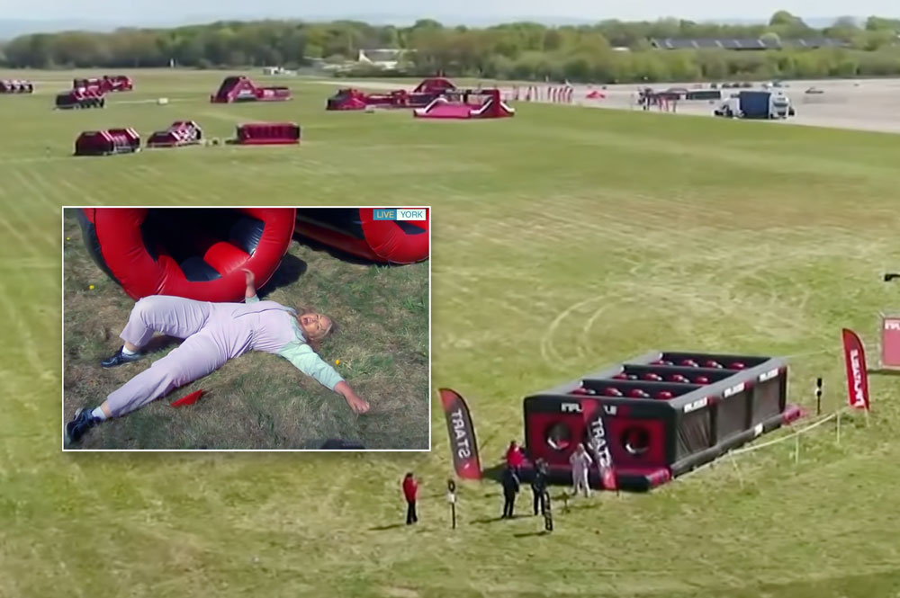 Watch: ITV’s This Morning try out the world’s biggest inflatable ...