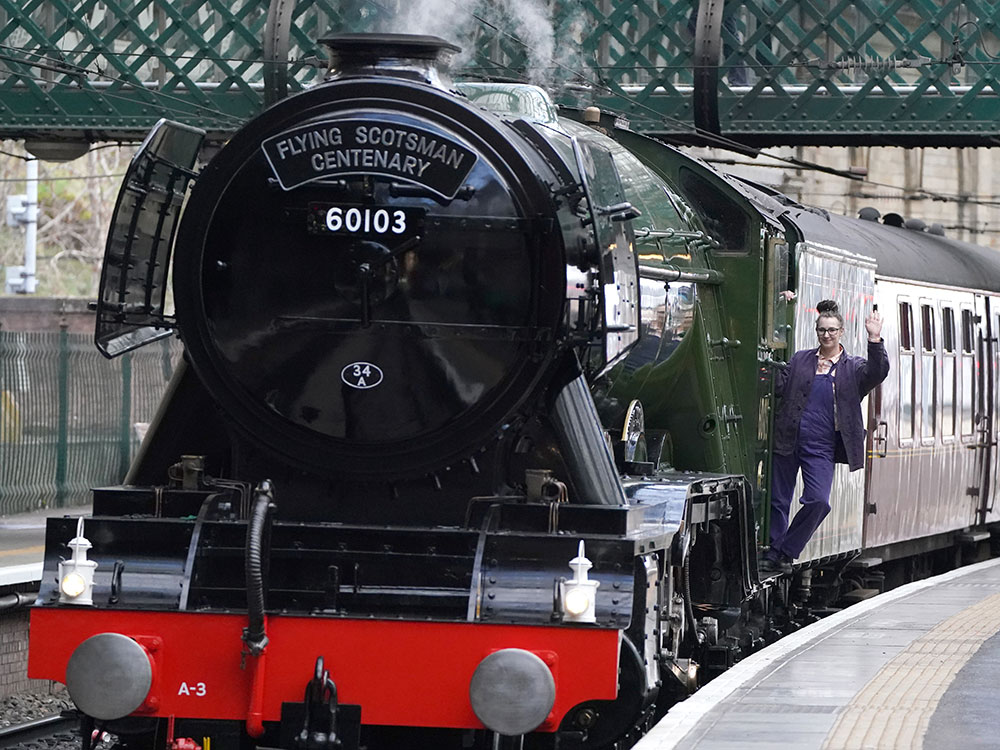 York’s own Flying Scotsman celebrates 100th birthday with steamy ...
