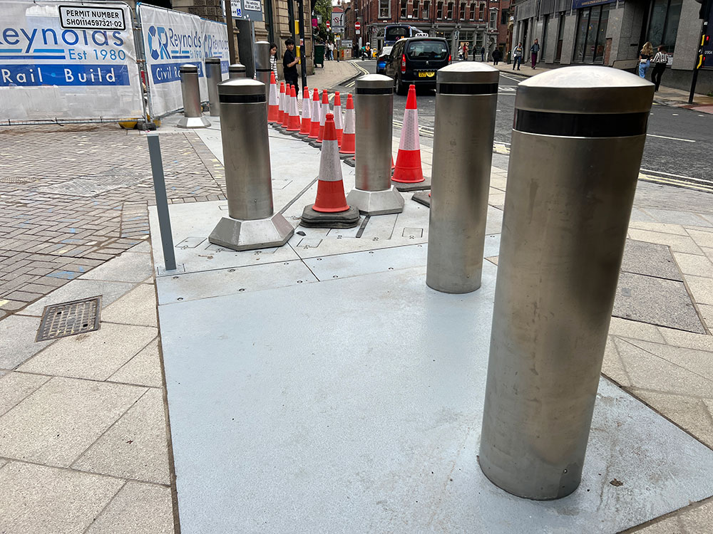 York’s newest bollards are revealed – as another city street prepares ...