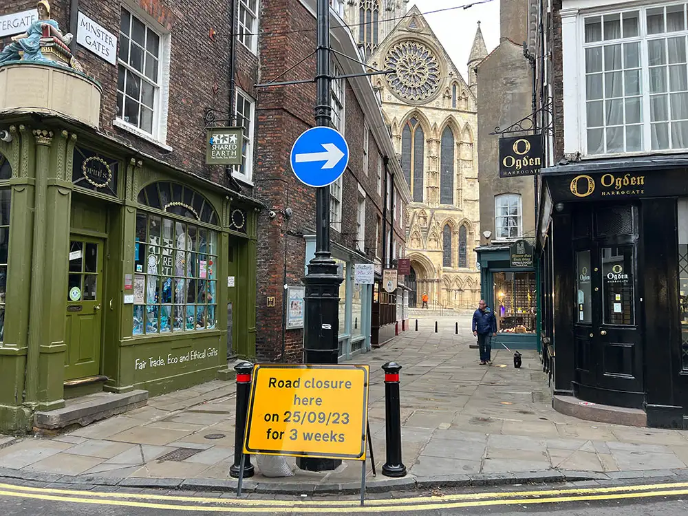 York clogged by roadworks as street closures mount up | YorkMix | YorkMix