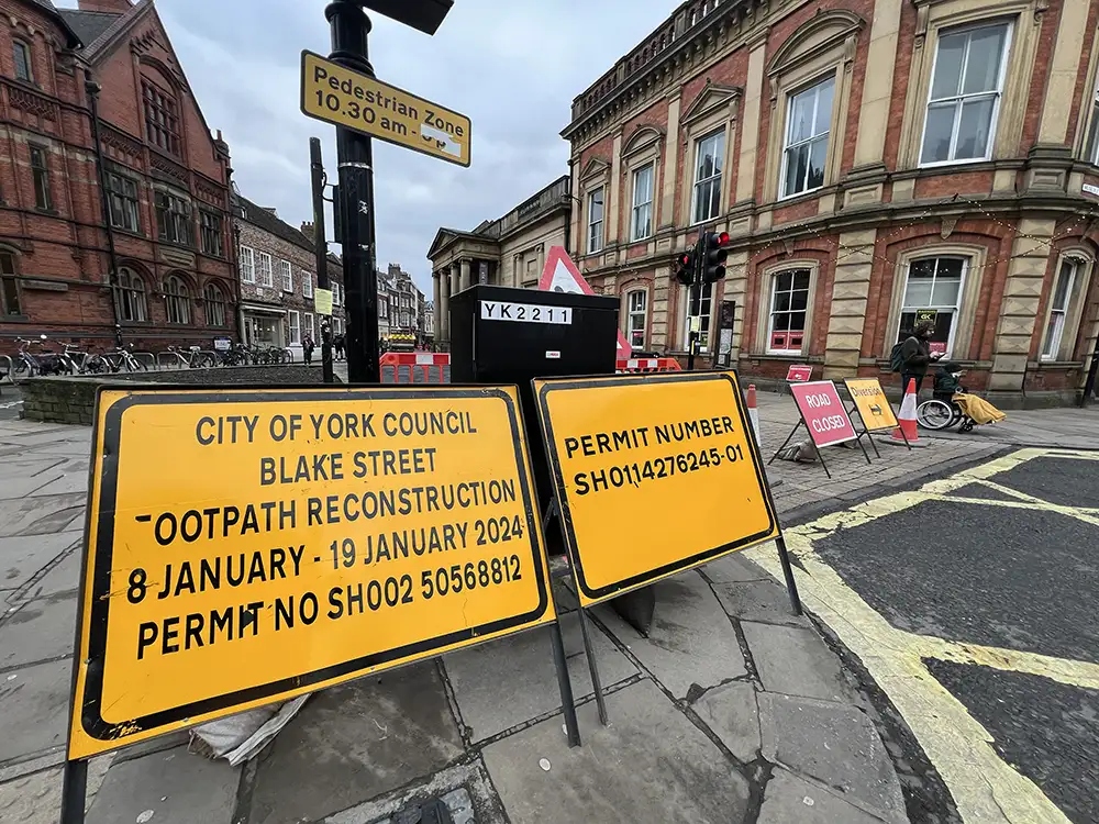 York street closed to traffic for eight weeks as last anti-terror ...
