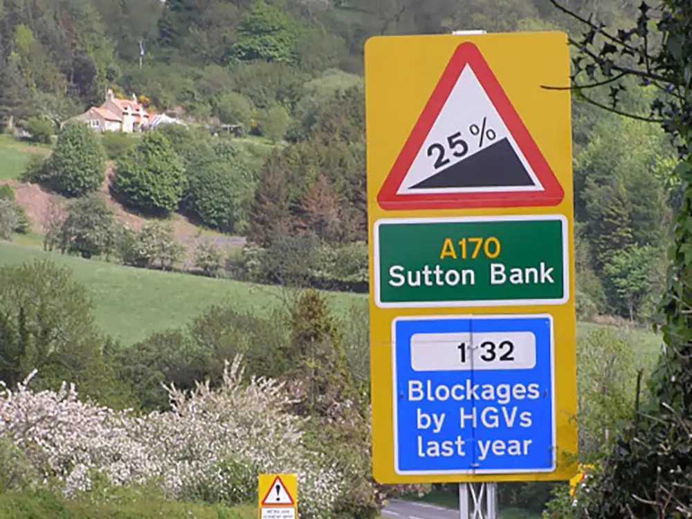 Updated: Sutton Bank reopens after tanker crash | YorkMix | YorkMix