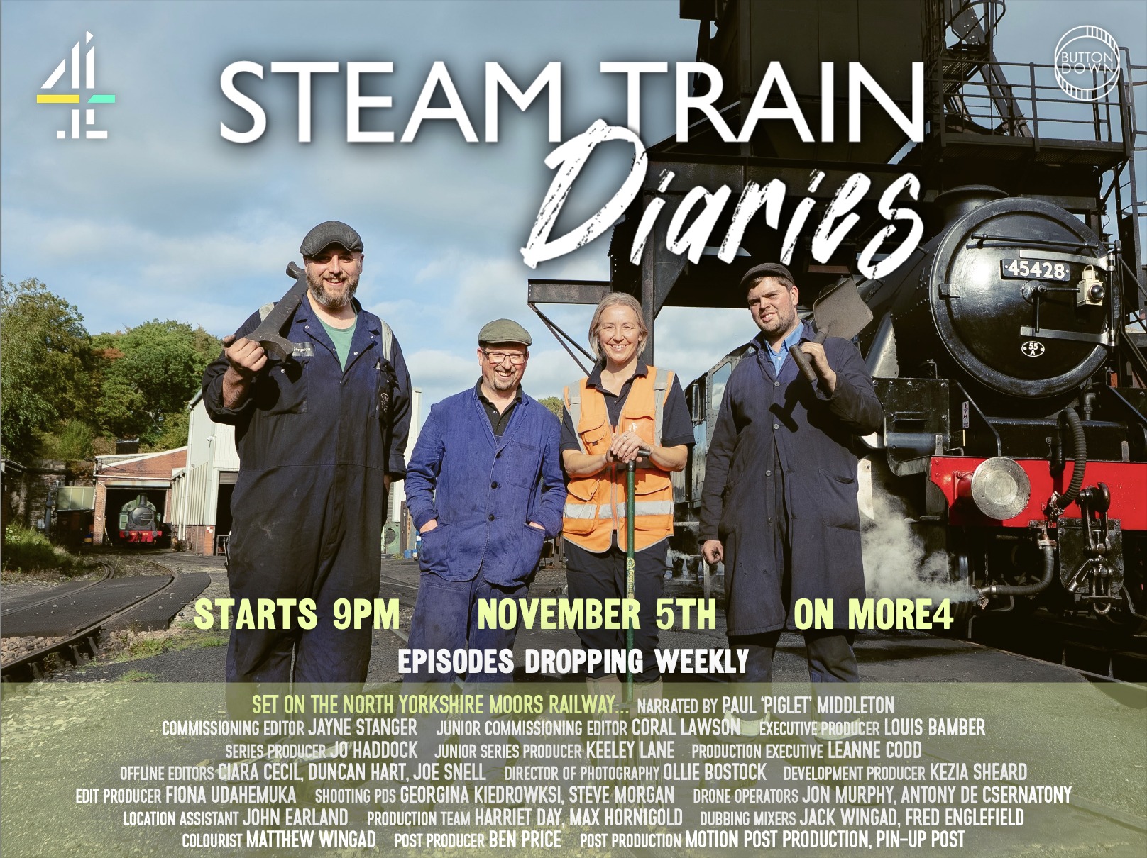 North Yorkshire Moors Railway to star in new Channel 4 series – that ...