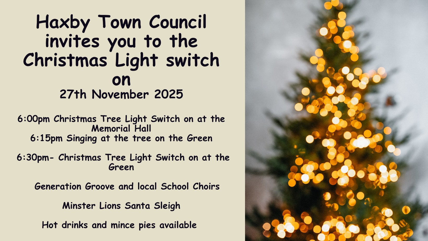 Christmas light switch-ons guide 2025 for York and North Yorkshire ...