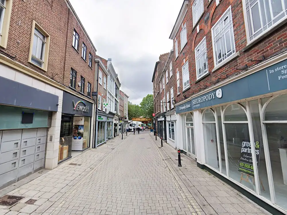 York city centre store hit by water coming through the ceiling ...