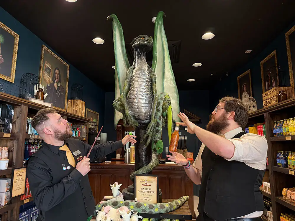 Now you can shop with a dragon as new store opens at York Designer ...