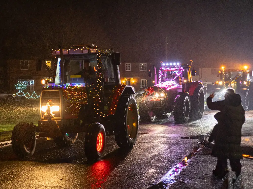 North Yorkshire charity tractor run raises thousands of pounds ...