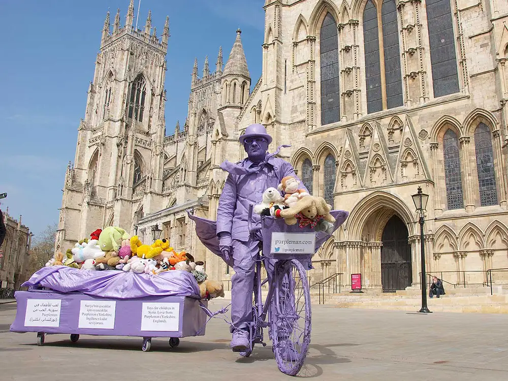 Tributes to York’s ‘extraordinary’ Purpleman after his sudden death ...